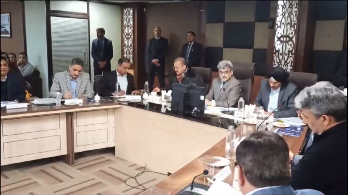 CS J&K interacts with Industry Associations & Trade Bodies in Jammu