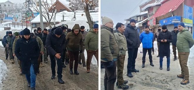 DC Shopian conducts extensive visit of town: Oversees essential ...