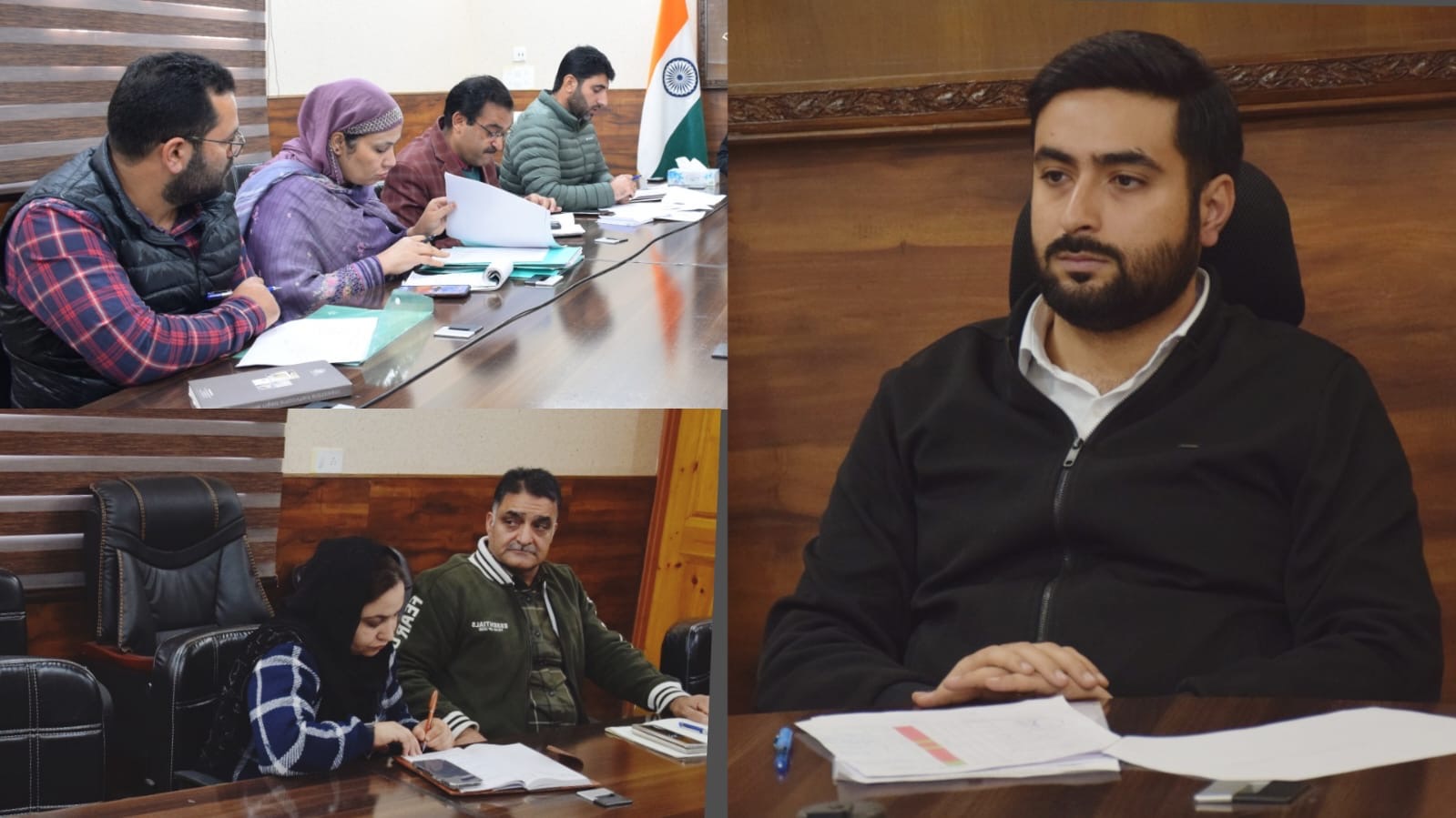 DC Budgam reviews implementation & progress of PMAY-U, PM KUSUM, PM ...