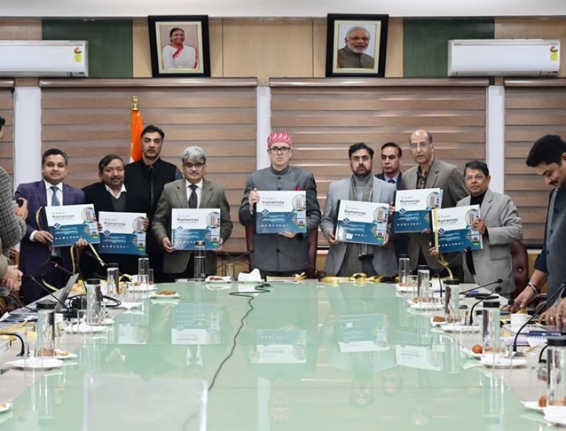 CM Omar Abdullah release a coffee-table book that documents the key ...