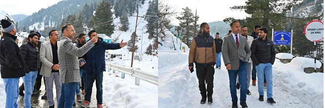 DC Shopian visits Sedow