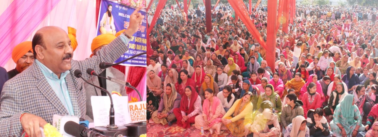 Deputy CM J&K highlights visionary role of Guru Ravi Dass
