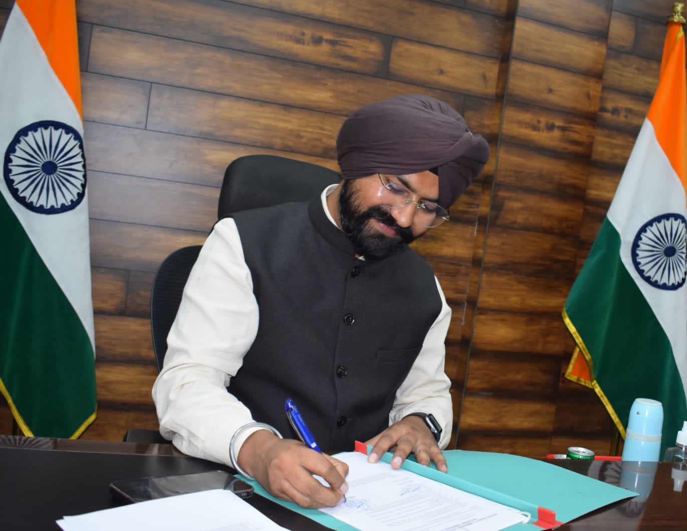 Harvinder Singh takes charge as DC Doda
