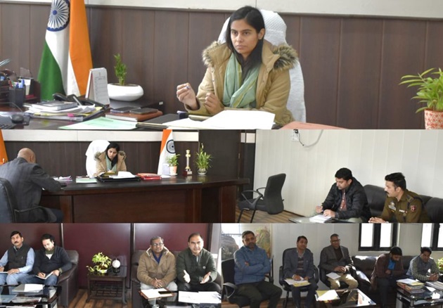 DC Reasi Nidhi Malik reviews status of NHAI & BRO projects: Issues slew ...