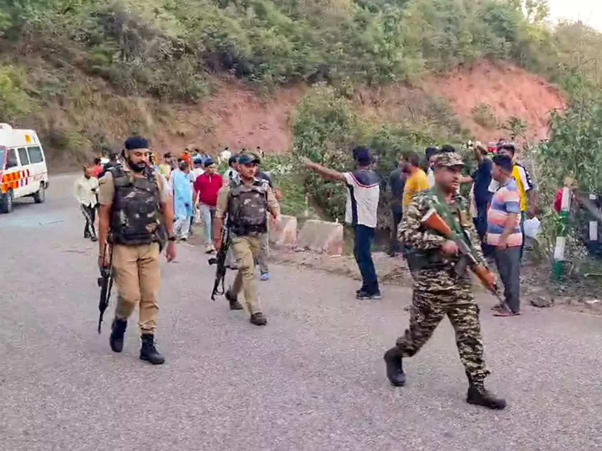 ADGP Jammu, DIG Udhampur , SSP Reasi carry out Search operations along ...