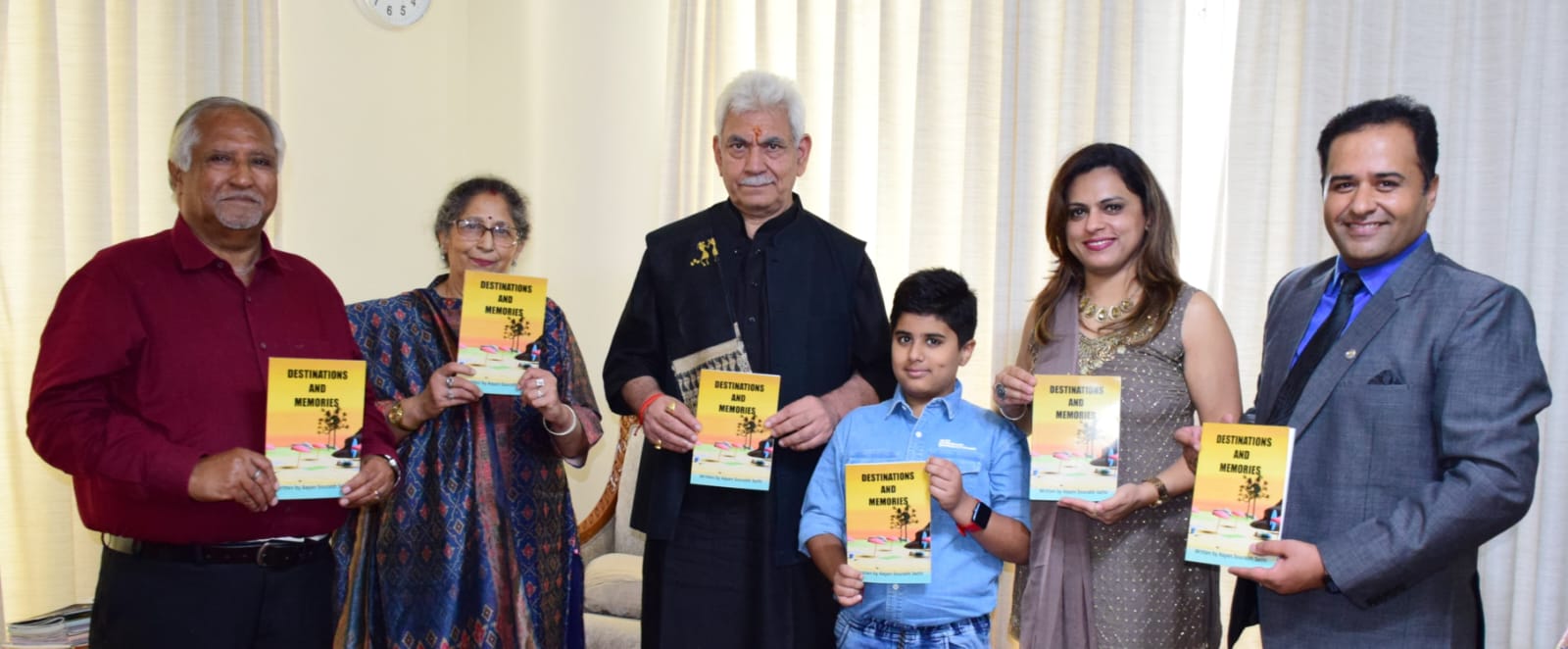 LG J&K releases book title written by 7 year old Boy in Jammu