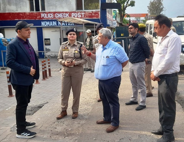General Observer for 5-Jammu PC visits Reasi