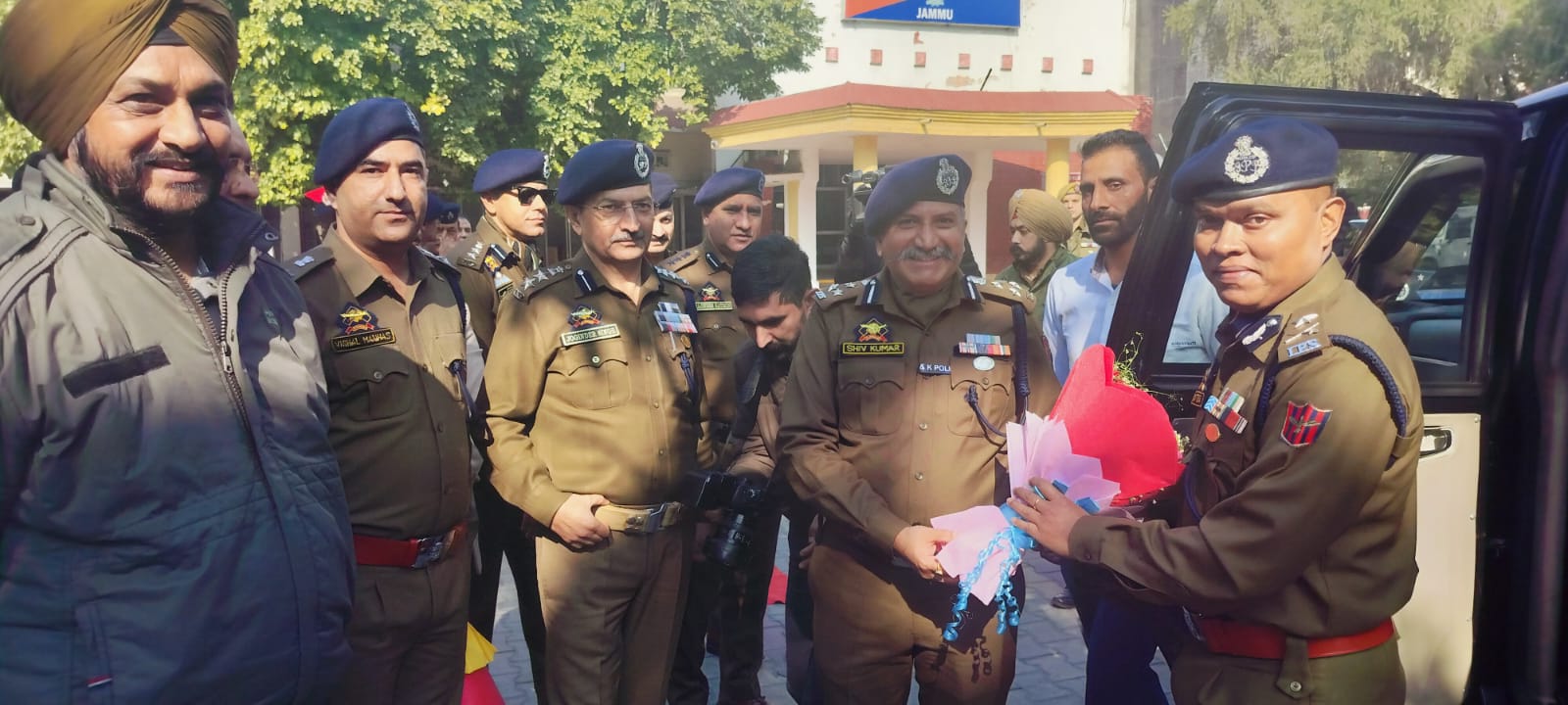Bhim Sen Tuti assumes charge as IGP Jammu