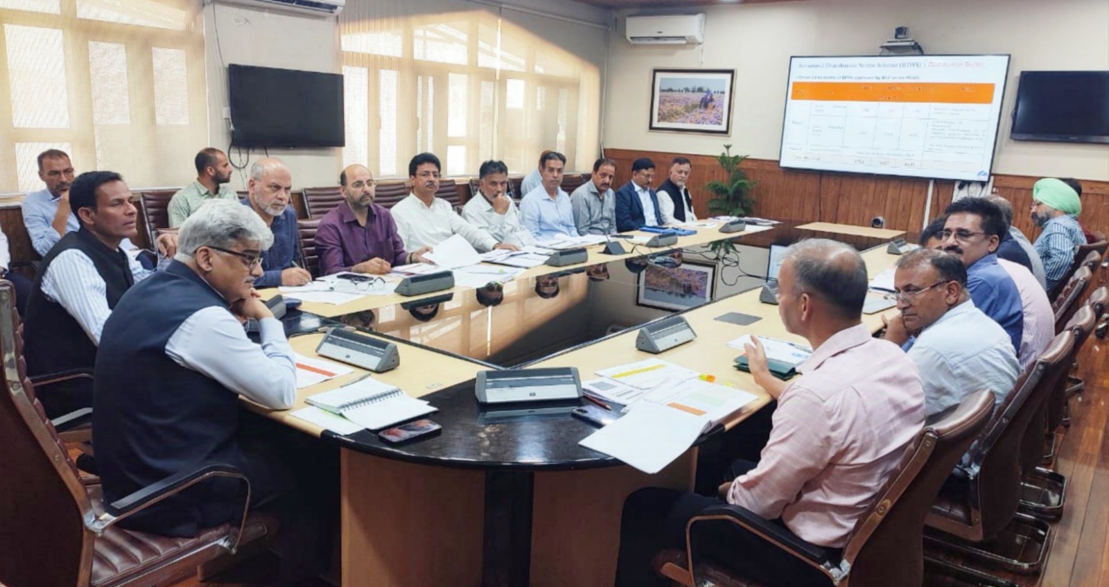 Chief Secretary J&K issues directions on RDSS works