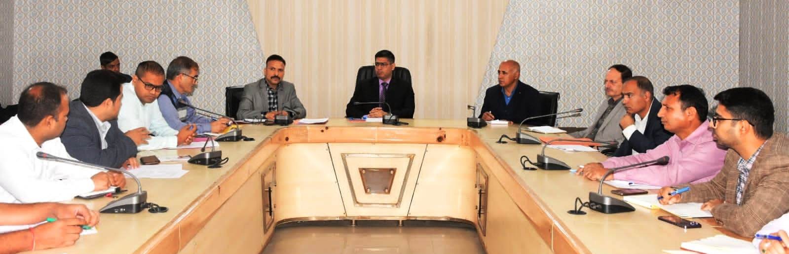 DC reviews progress on Rajouri-Thanamandi-Surankote road project ...