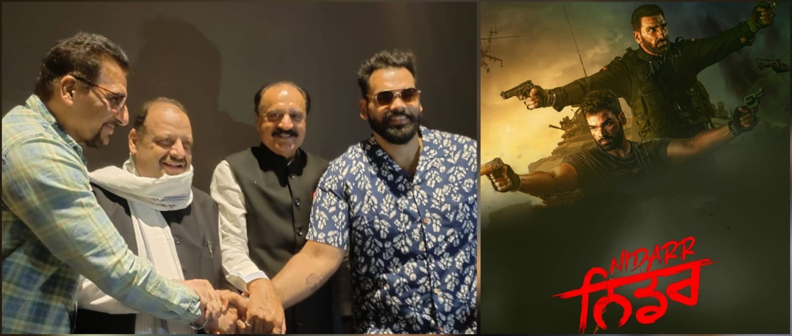 Premier of Mukesh Reshi’s action movie ‘Nidarr’ in Jammu - Cross Town ...