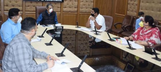 Advisor Baseer Khan enjoined upon the JKPDC officers to resolve the ...