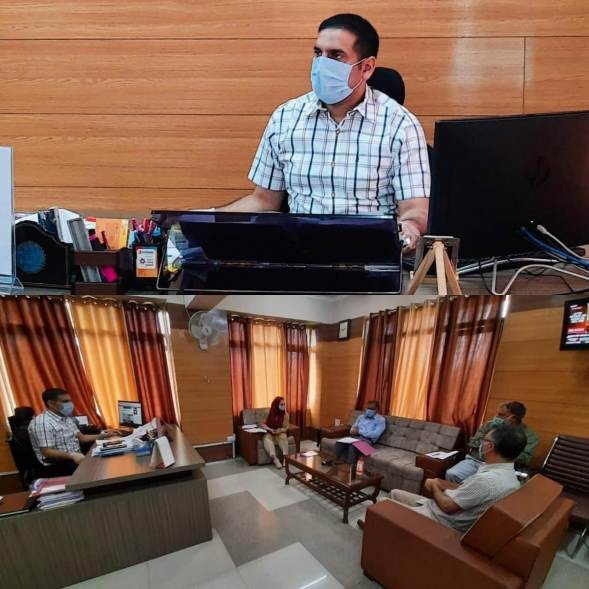 MD Kashmir Power Discom reviews resumption of works under Centrally ...