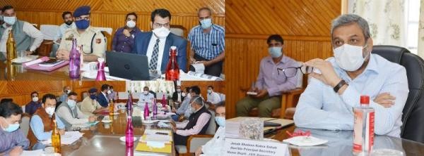 Shaleen Kabra visits Shopian; reviews ongoing development works ...