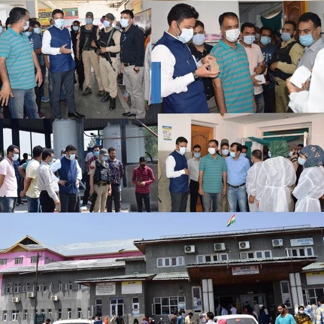 DC Kulgam conducts surprise visit to Hospital