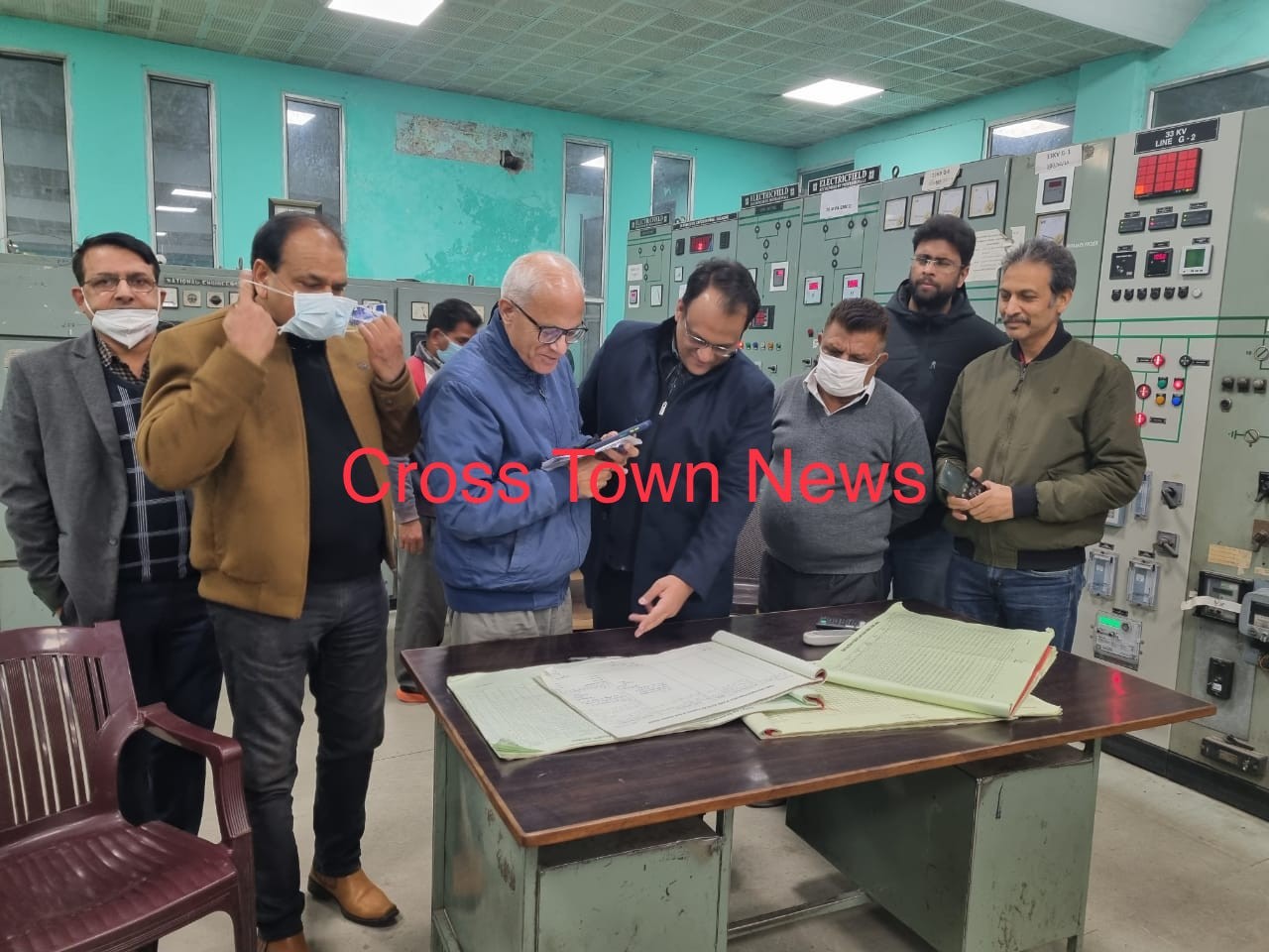 JPDCL Team at Gladni grid Jammu; all 10 feeders of 33 kV to be restored