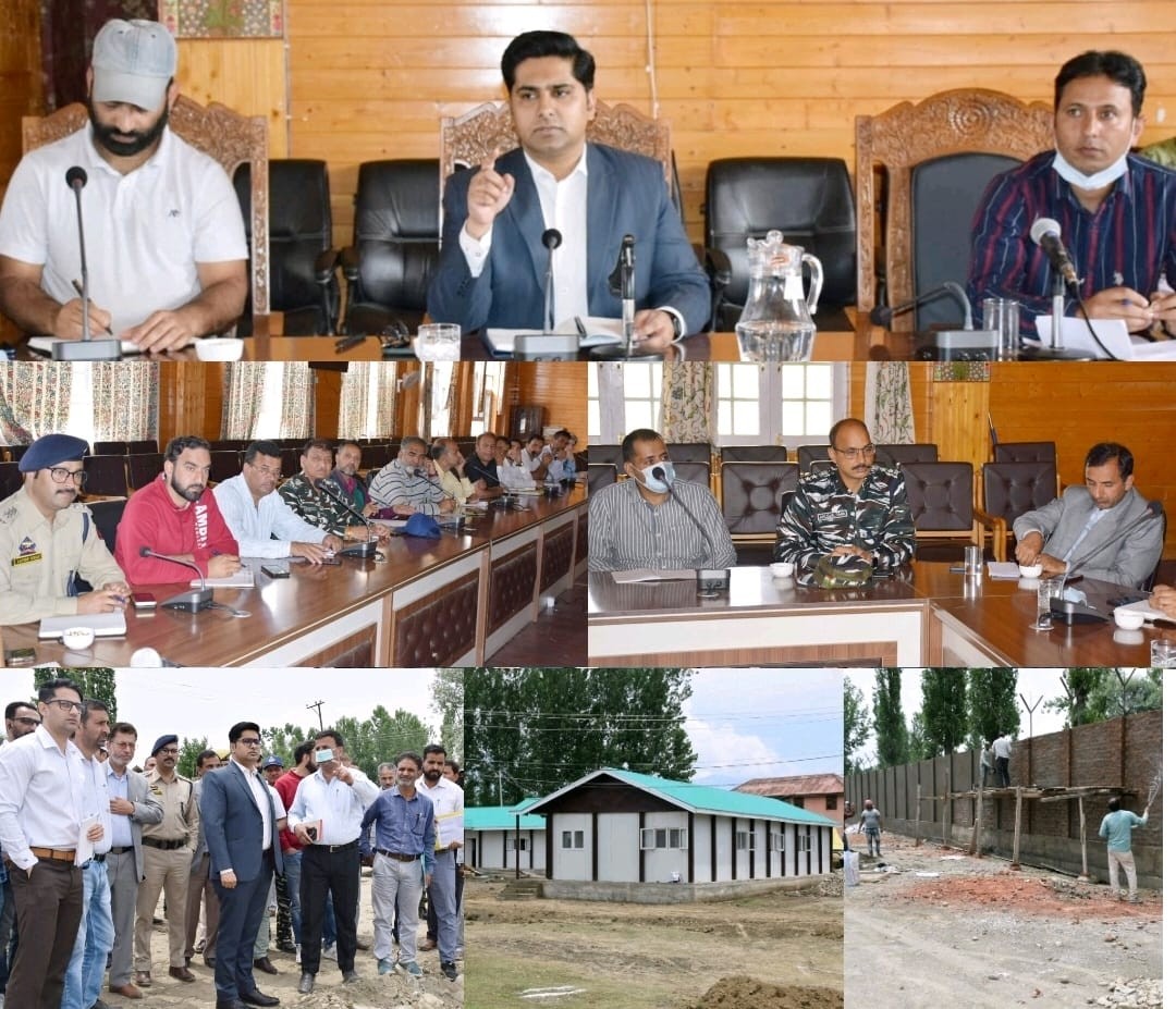 Dr. Owais reviews yatra arrangements at Transit Camp Sumbal