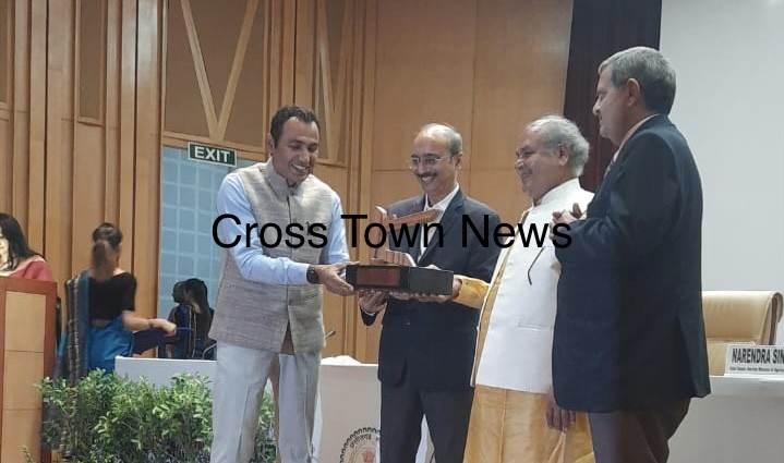 Ladakh received Outstanding Union Territory Award during the Outlook ...