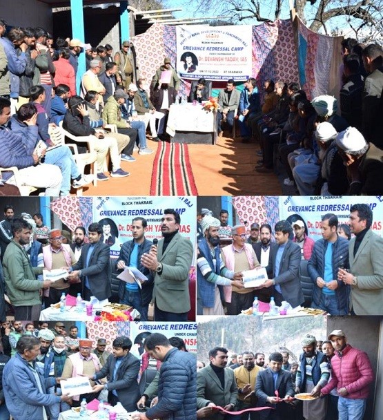 Devansh Yadav resolves many grievances on the spot with the ...