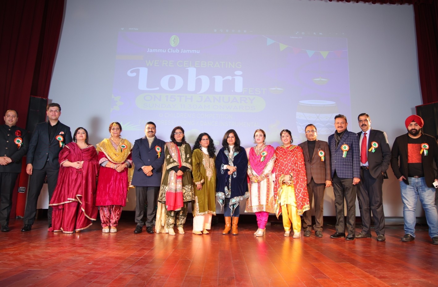 IRAS Officer Ankita Kar, Suma & Anuradha attend Lohri Festival at Jammu ...