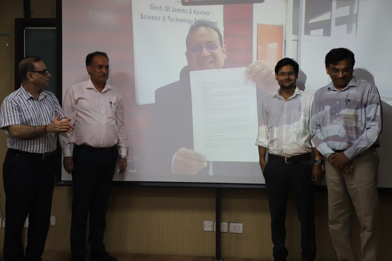 Chapter of VLSI society opened for North India at IIT Jammu; Saurabh Bhagat attends as Chief ...